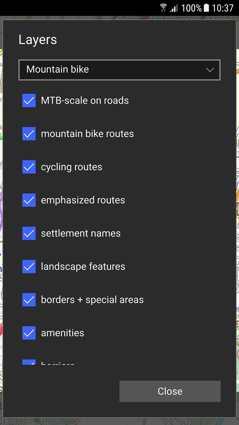 Cartograph online and offline map viewer