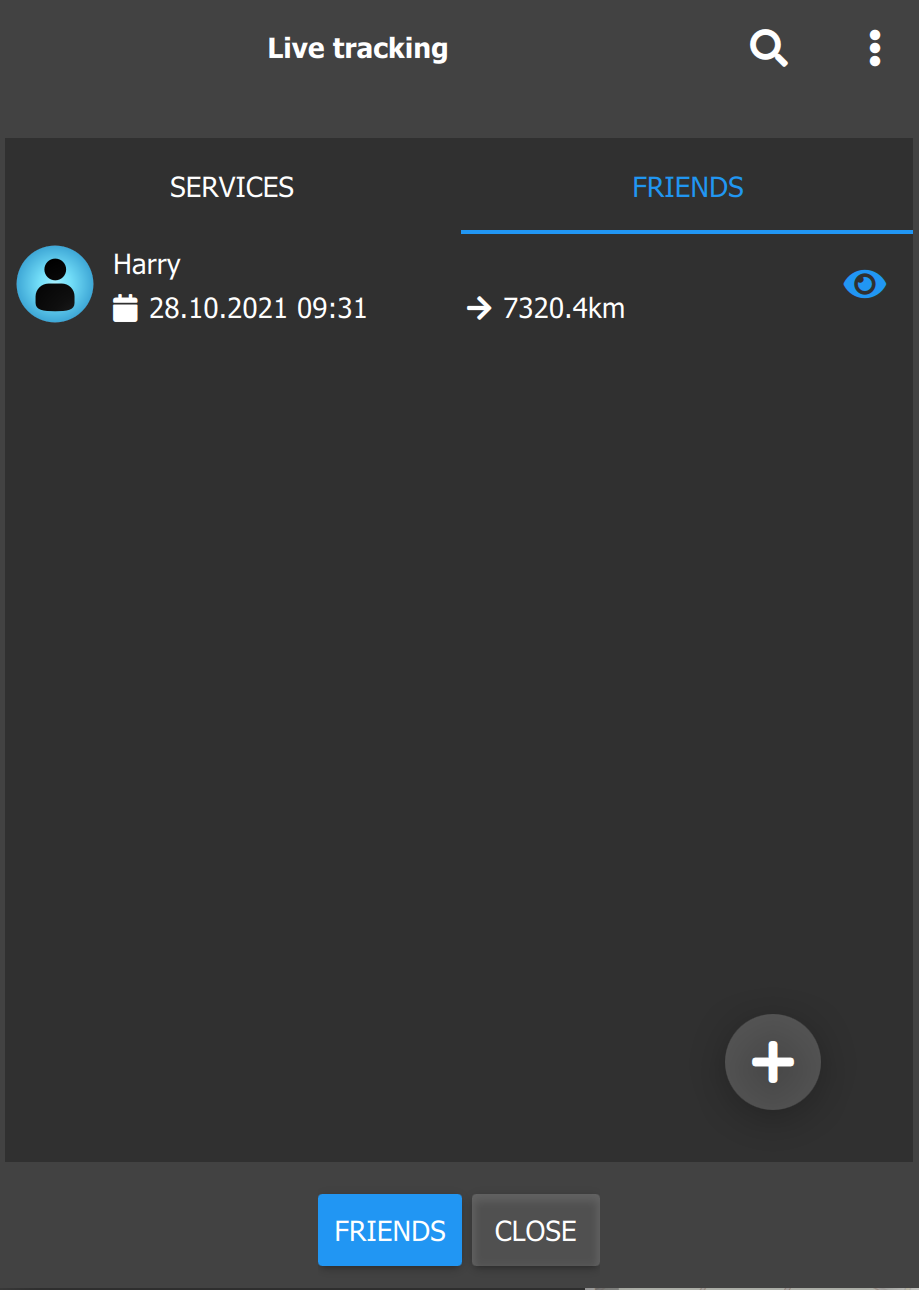 Live Friend Tracking – Cartograph Maps