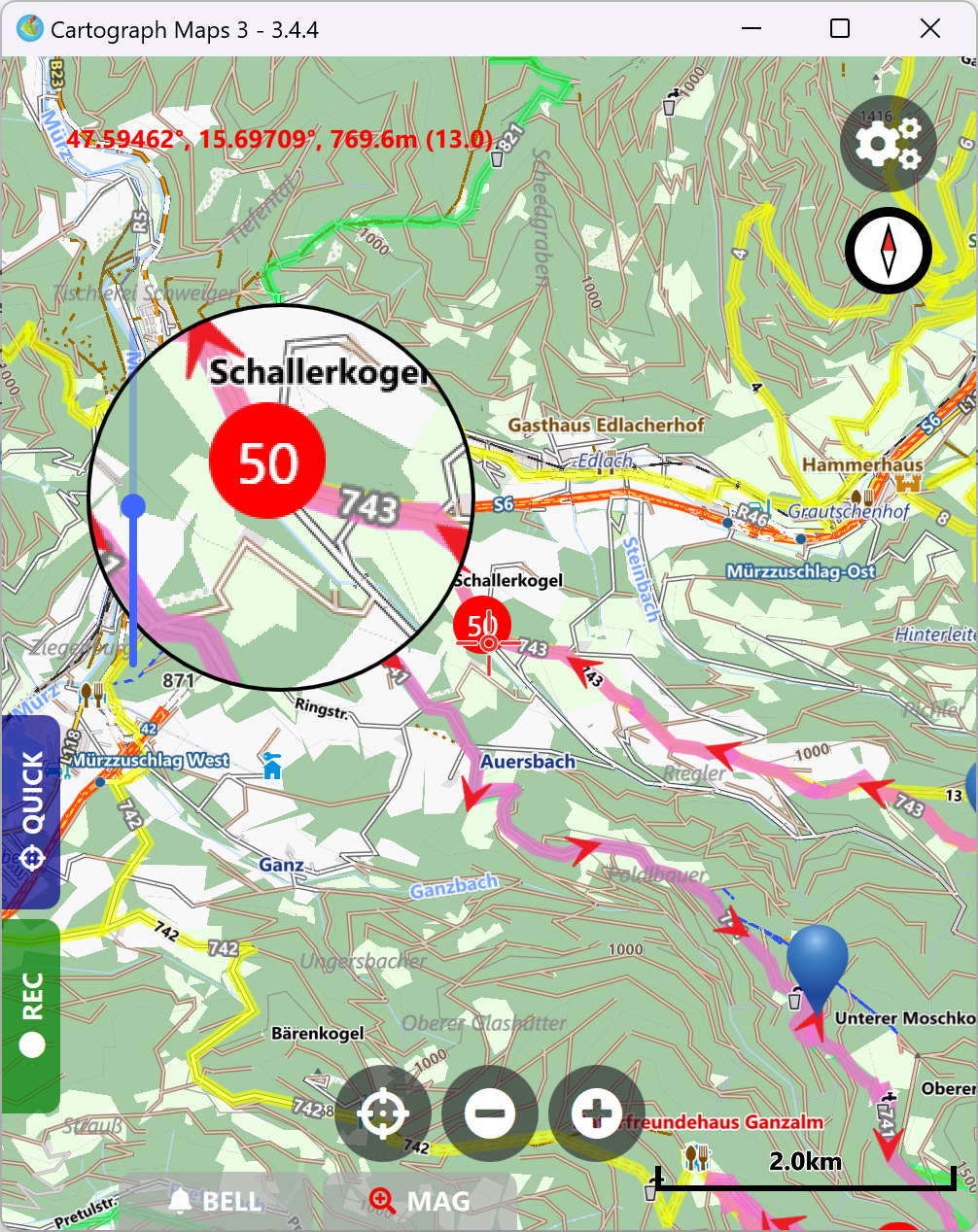 Magnifier tool – Cartograph Maps